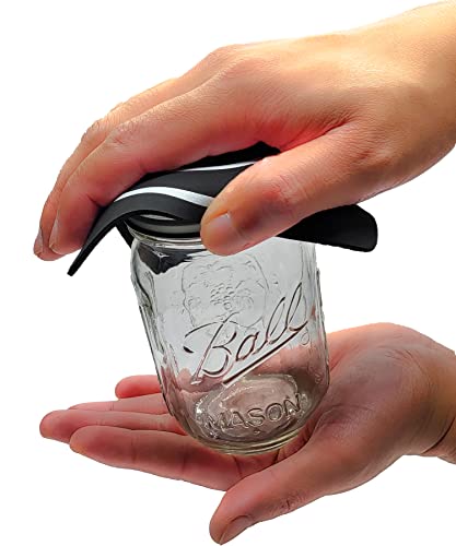Regular Mouth Mason Jars 16 oz - (6 Pack) - Ball Regular Mouth Pint 16-Ounces Mason Jars With Airtight lids and Bands - For Canning, Fermenting, Pickling, Freezing, Storage + M.E.M Rubber Jar Opener