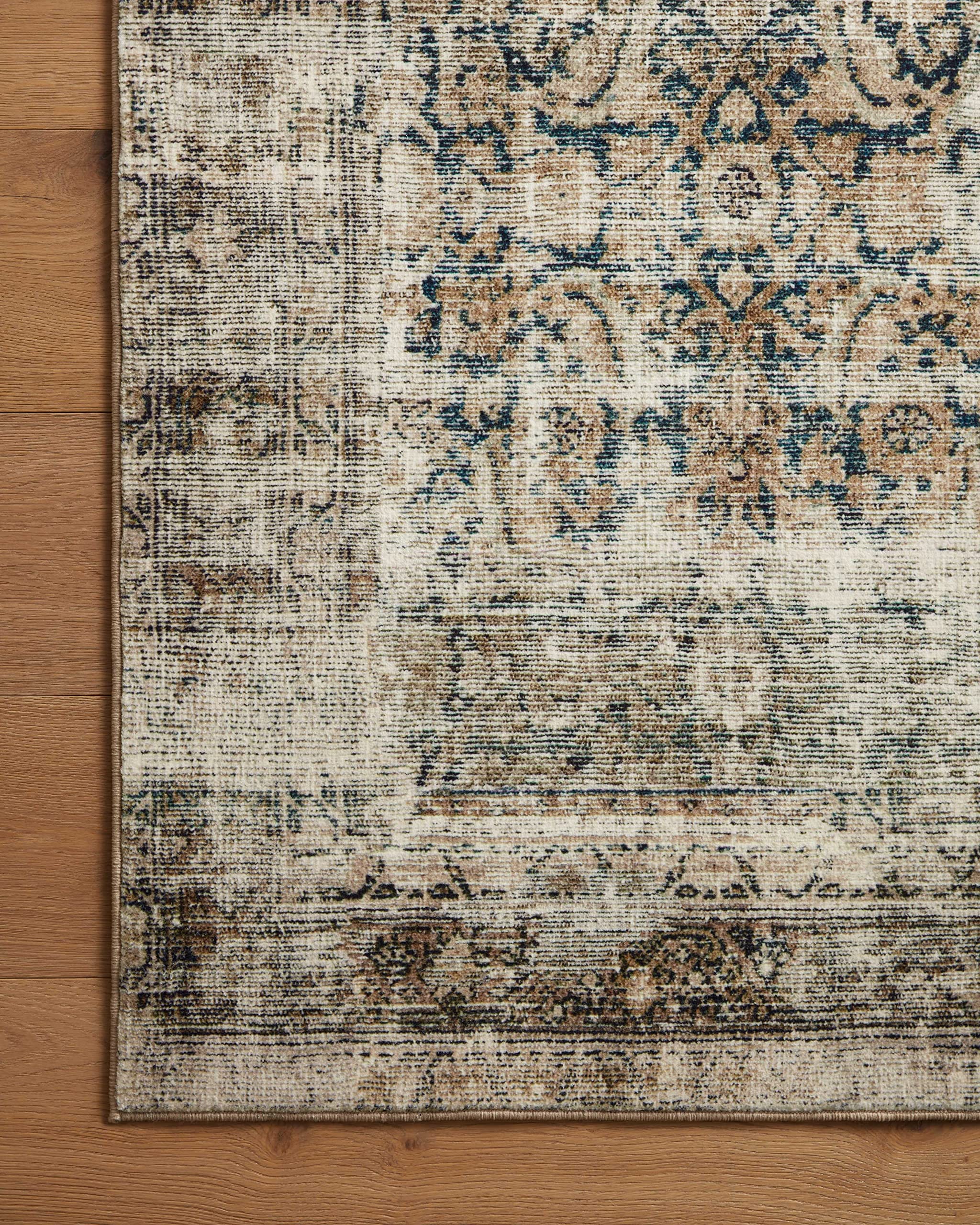 Loloi Amber Lewis x Morgan Navy/Sand 8'-3" x 11'-3" Area Rug