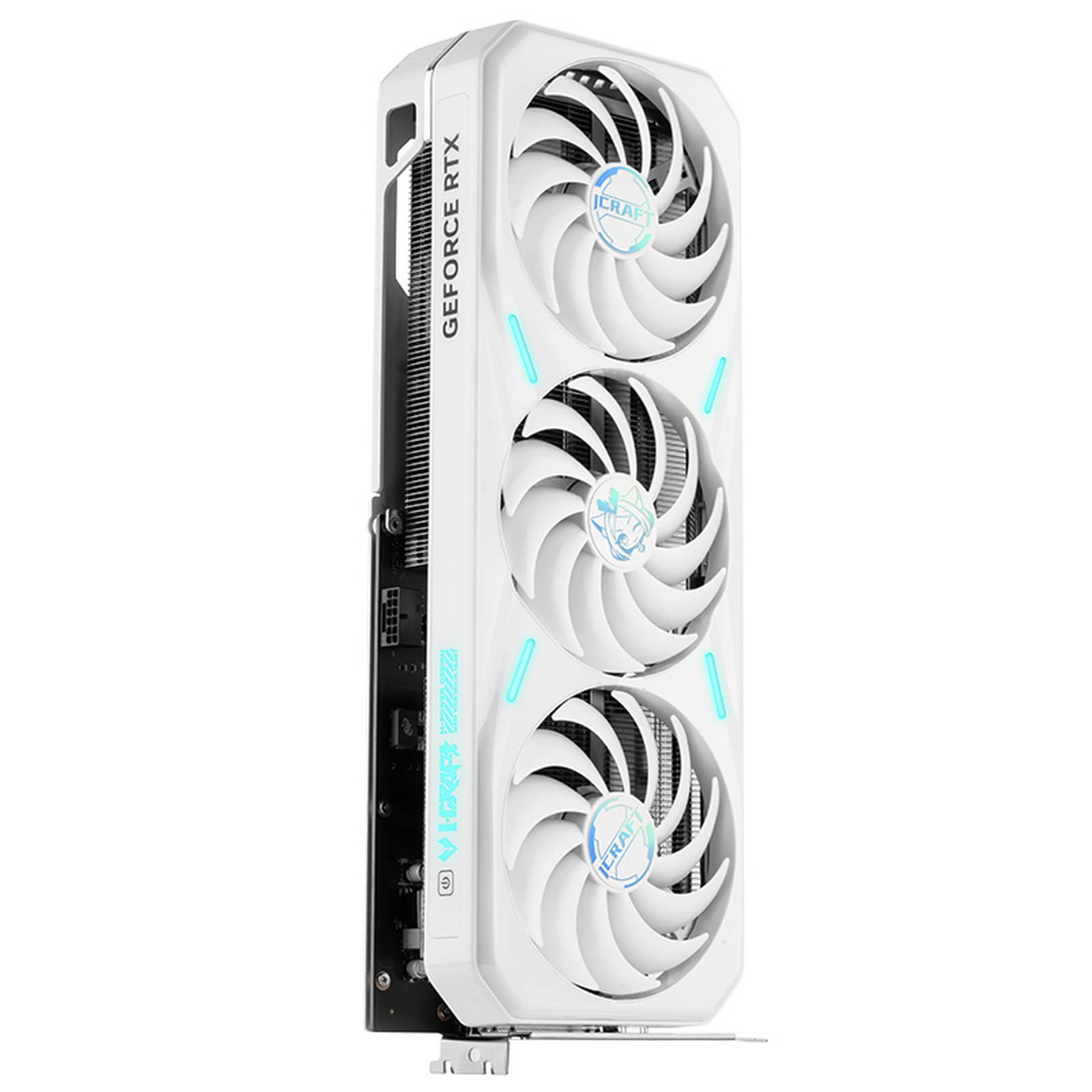 maxsun Geforce RTX 4080 iCraft ACGN Limited Edition OC 16GB GDDR6X Video Graphics Card GPU for Computer Gaming PC HDMI2.1 DLSS 3.5 PCIE4.0 X16 White Anime GPU