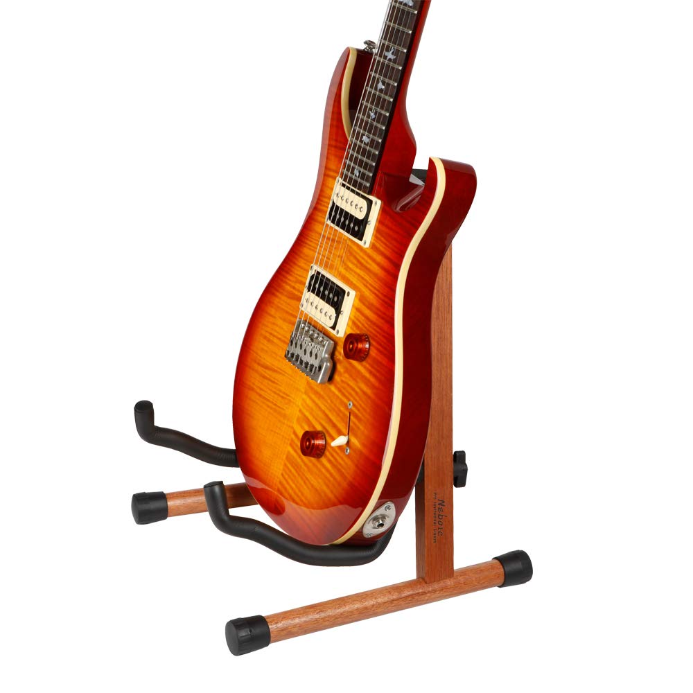 Neboic Guitar Stand, Wood Acoustic Guitar Stand, Electric Guitar Stand,Bass Classic banjo Guitar Stand, Portable Guitar Stand Holder for Multiple Guitars, Guitar Accessories