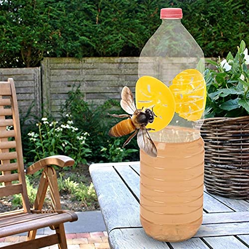 Wasp Trap 10Pack Indoor Outdoor Reusable Wasp Traps Hornet Hanging for Yellow Jackets Bee Catcher β