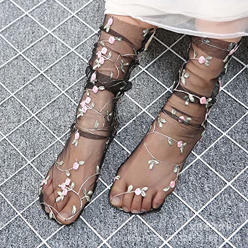 Shoe Size Spring And Summer Simple Adult Socks Breathable Fashion Trend Broken Womens Low Cut Hiking Socks