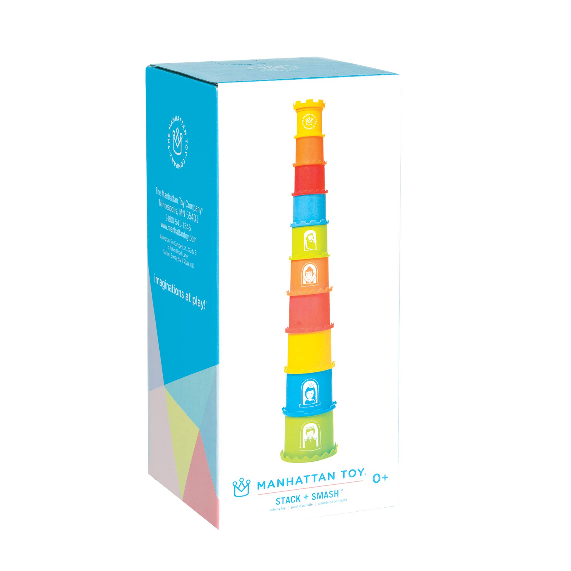 Manhattan Toy Stack, Drop & Pop! Preschool Activity Toy