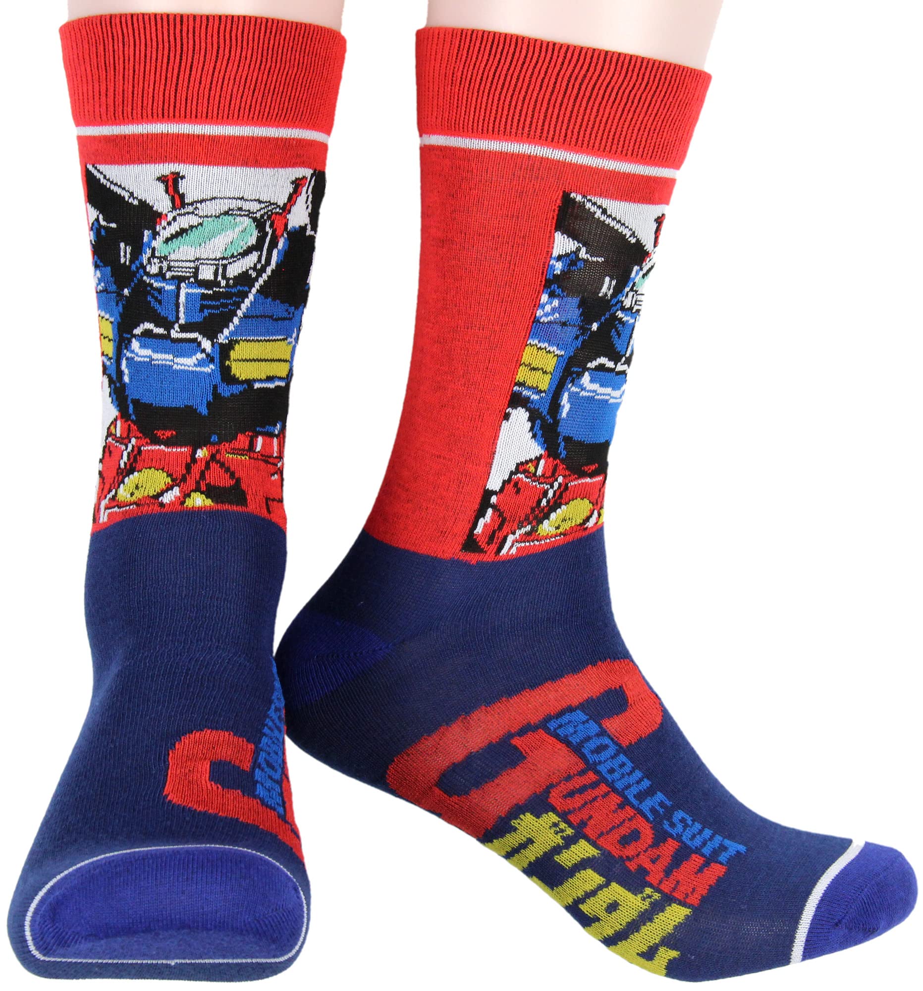 Mobile Suit Gundam Socks Mobile Weapons 5 Pack Adult Crew Socks