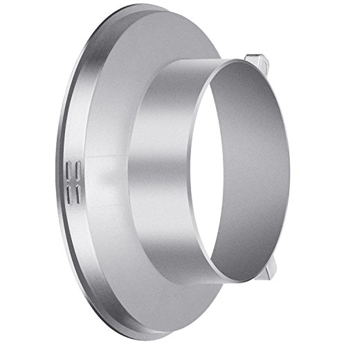 Neewer Softbox Speed Ring Adapter for Bowens Monolight Flash and Soft Box - Aluminum Alloy, 3.8 inches/9.6 Centimeters Inner Diameter and 5.9 inches/ 15 Centimeters Outer Diameter