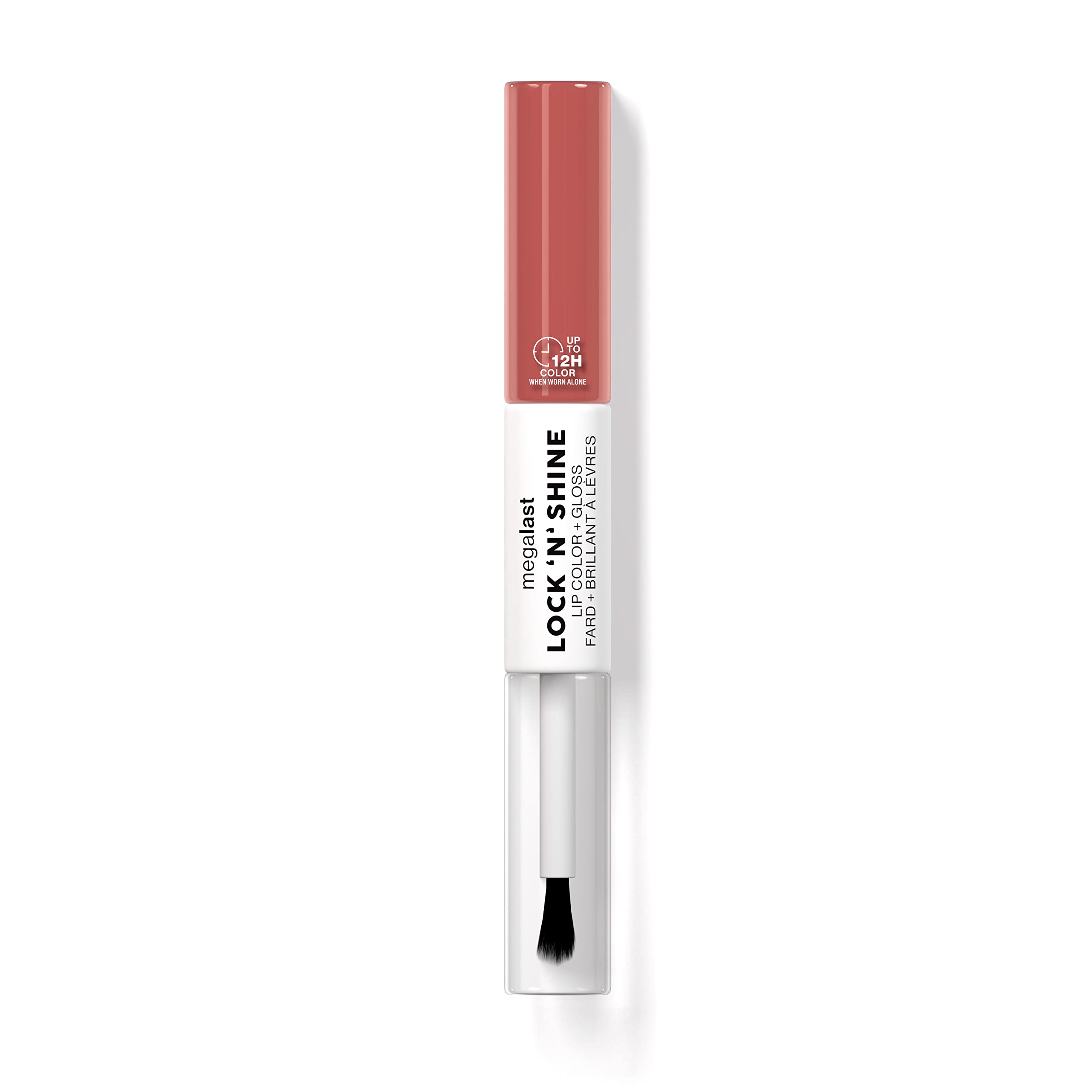 wet n wild Megalast Lock 'N' Shine Lip Color + Gloss Nude Illusion