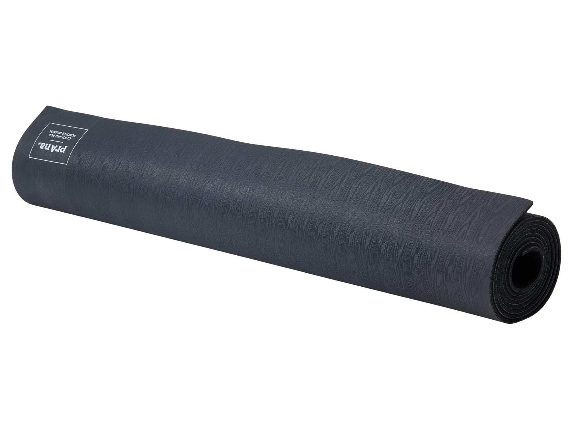 Prana Verde Large Yoga Mat Black One Size