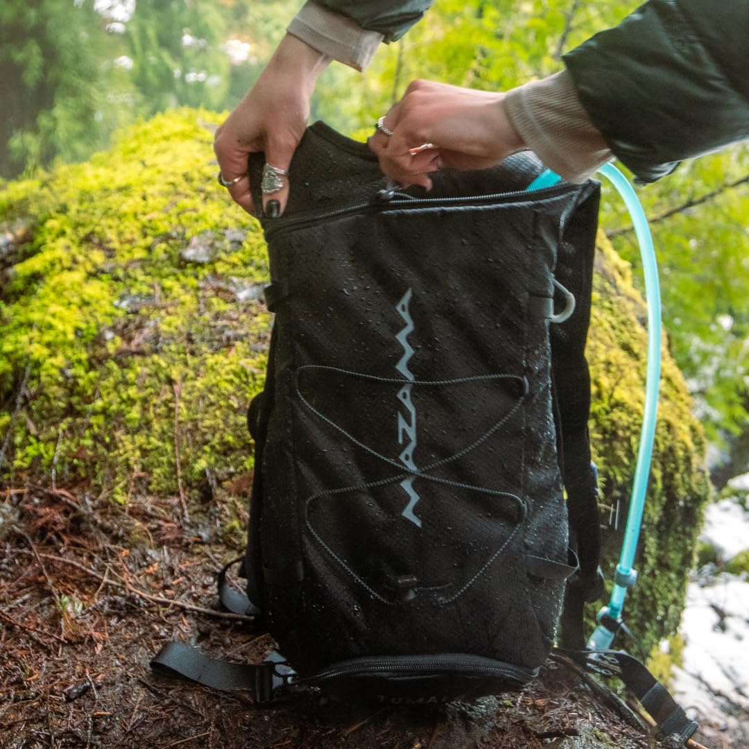 MAZAMA Tumalo Insulated Hydration Backpack with BPA Free 3 Liter / 100 oz Bladder Reservoir, Perfect Backpack for Hiking, Cycling, Mountain Biking, and Skiing