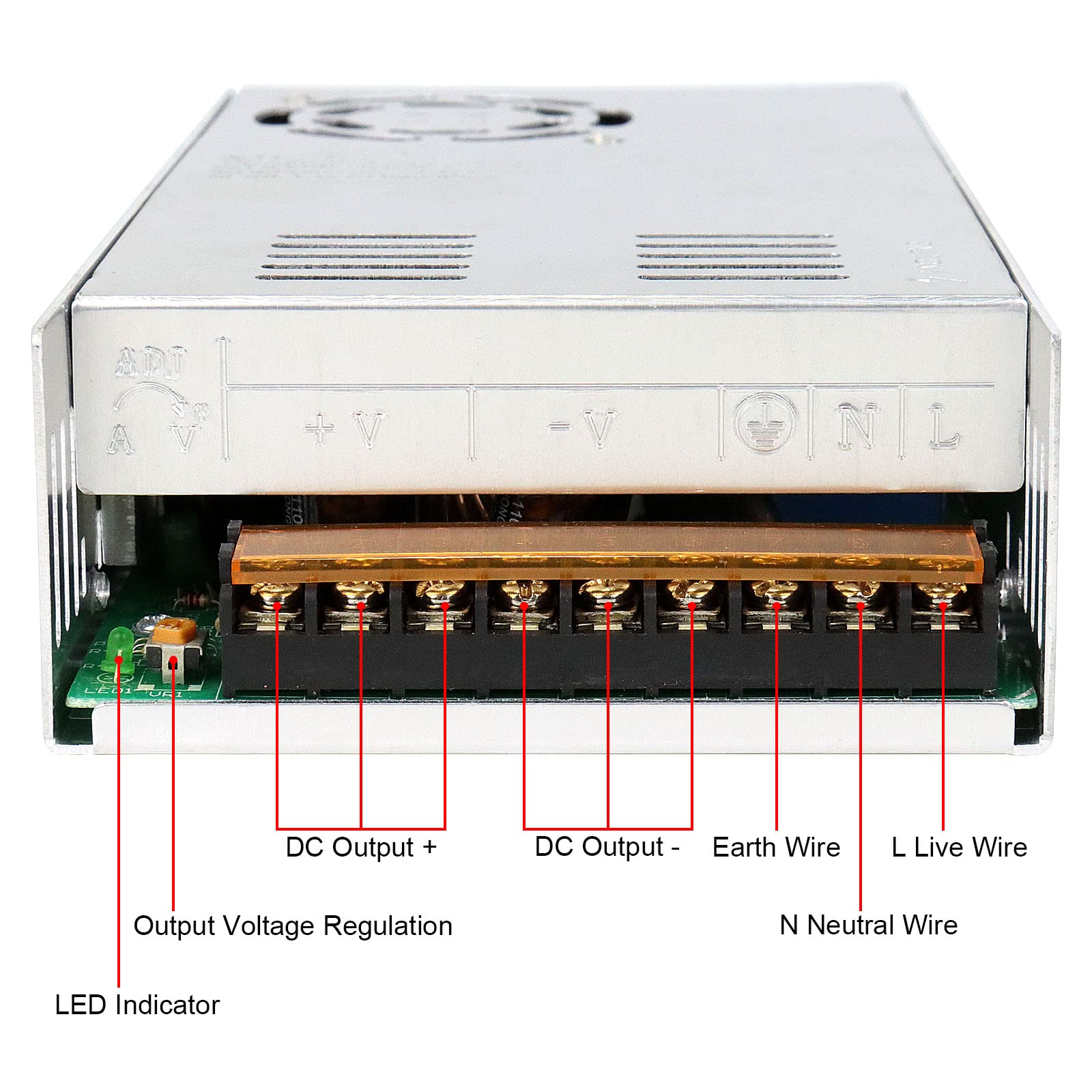 TOPA SPORT 110V/220V AC to 12V DC Converter,Power Supply Adapter Switching Transformer Power for PCP Air Compressor Paintball Fill Compressor 12V LED Strip Light