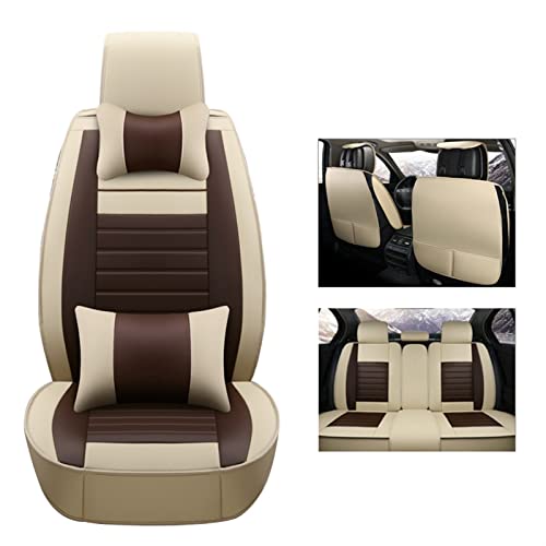SMANNI Universal Leather auto seat Covers for DS All Models DS5 DS4 DS DS3 DS4S DS6 car Styling car Accessories auto Cushion (Color : Black red SE)