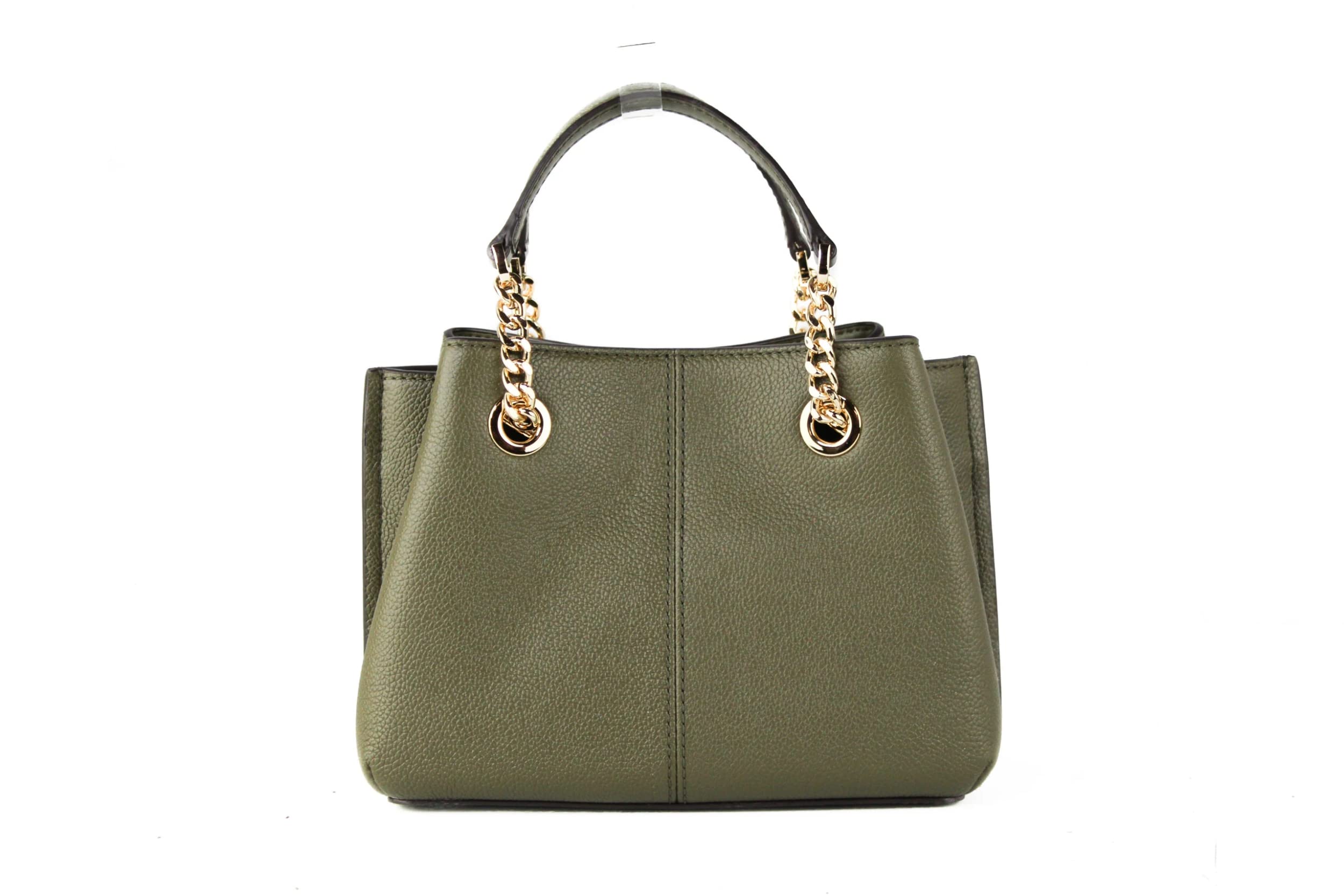 Michael Kors Teagen Small Messenger Crossbody Pebble Leather Black