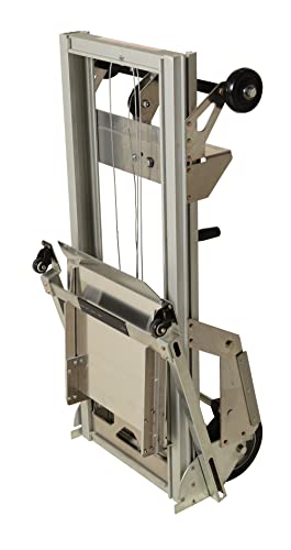 Vestil PALL-200 Aluminum Portable Load Lifter 32-7/16 in. x 12-1/8 in. x 44-15/16 in. 200 Lb. Capacity Silver