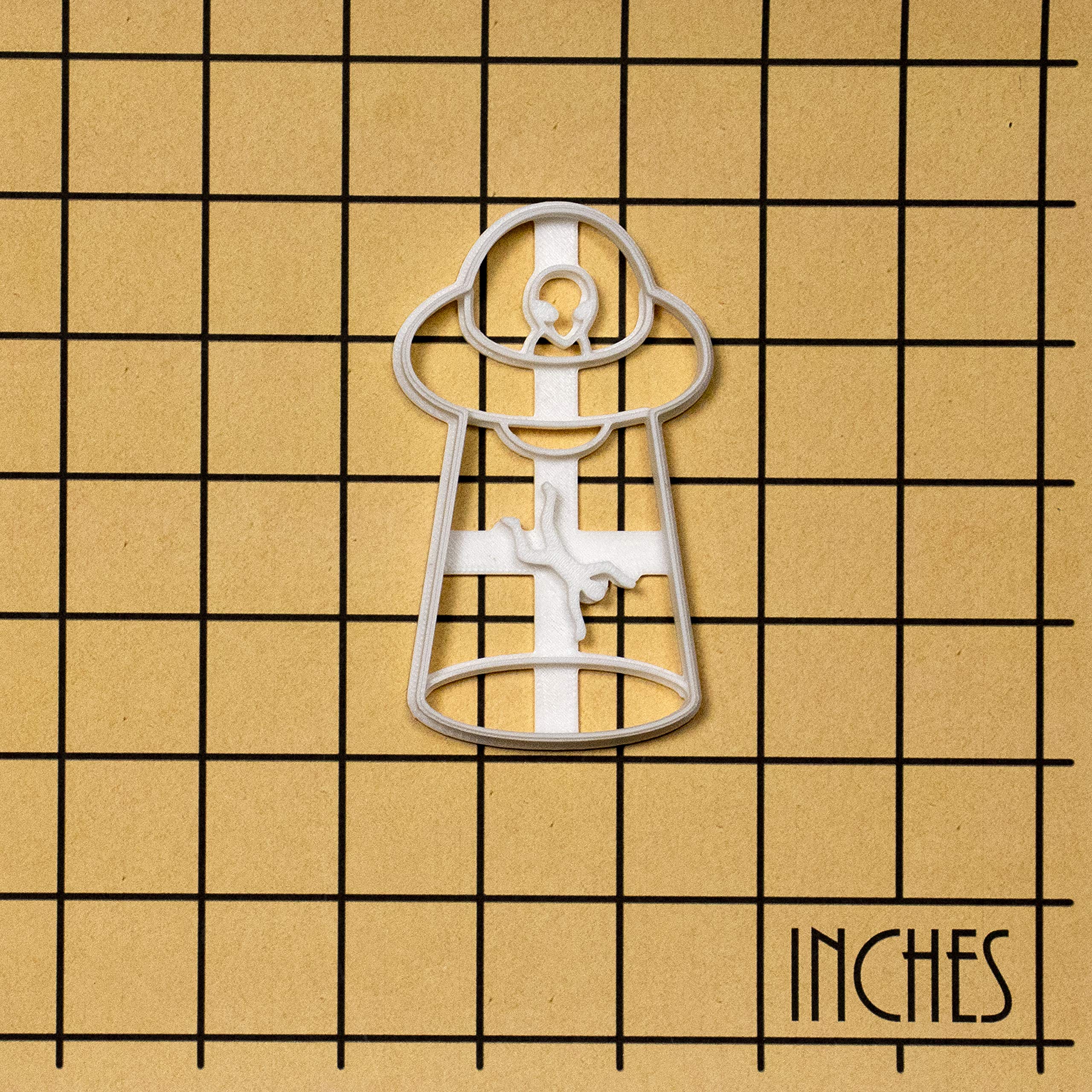 UFO Man Abduction cookie cutter, 1 piece - Bakerlogy