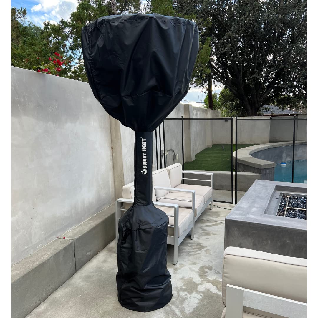 Sweet Heat Patio Heater Cover - Black: The First and Only Patio Heater Cover Designed to Work with Any Heat Reflector…
