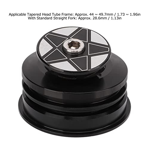 Road Bike Headset Bearing, External Headset Bearing Bowl Group Labor Saving 44‑49.7mm Waterproof for Bicycle