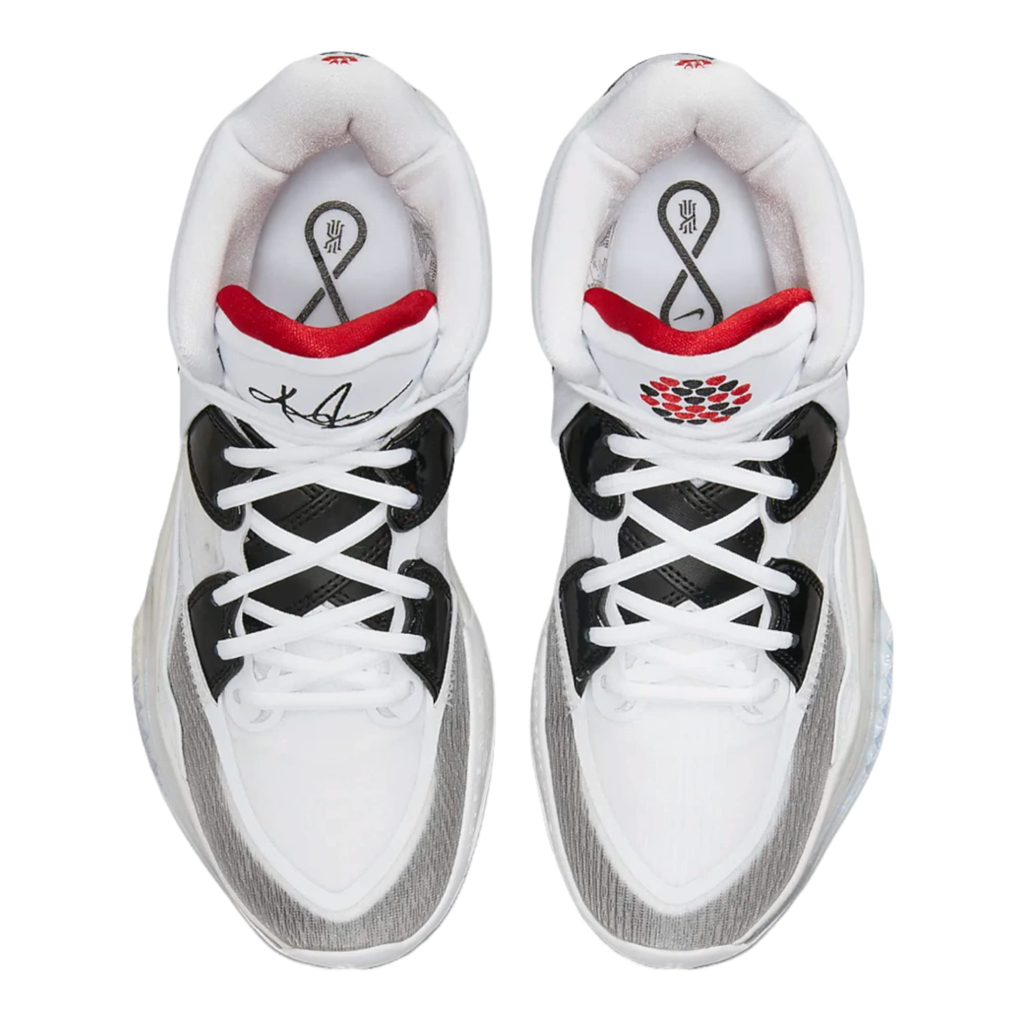Nike mens Kyrie Infinity Basketball Shoe, White/Black/University Red/Photon Dust, 11