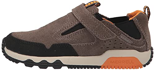 Merrell Free Roam Jungle Moc Moccasin, Gunsmoke, 2.5 US Unisex Big Kid