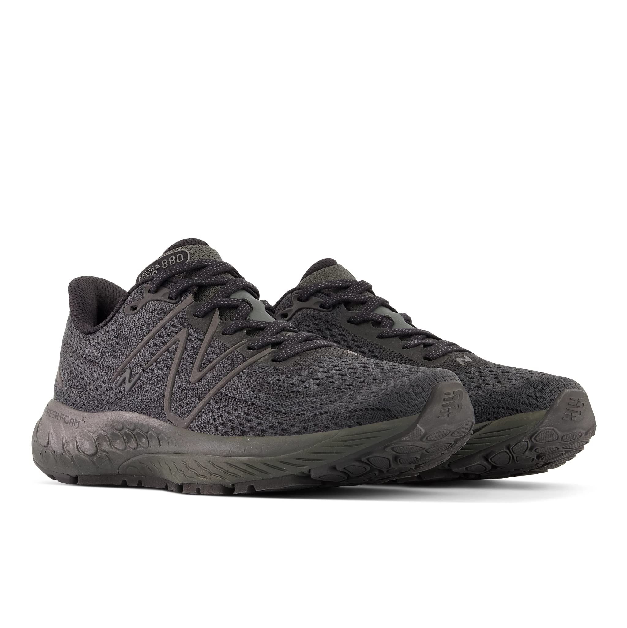 New Balance Women's W880T13 Running Shoe, Blacktop/Black Metallic/Black, 11