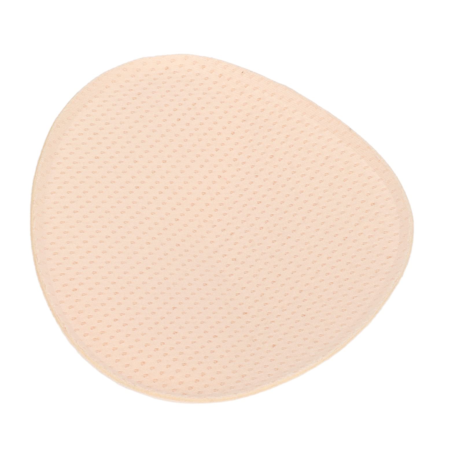 Mastectomy Prosthesis, Push Up Bra Inserts Triangular Lightweight Universal Skin Friendly for Outdoors for Women (XXL)