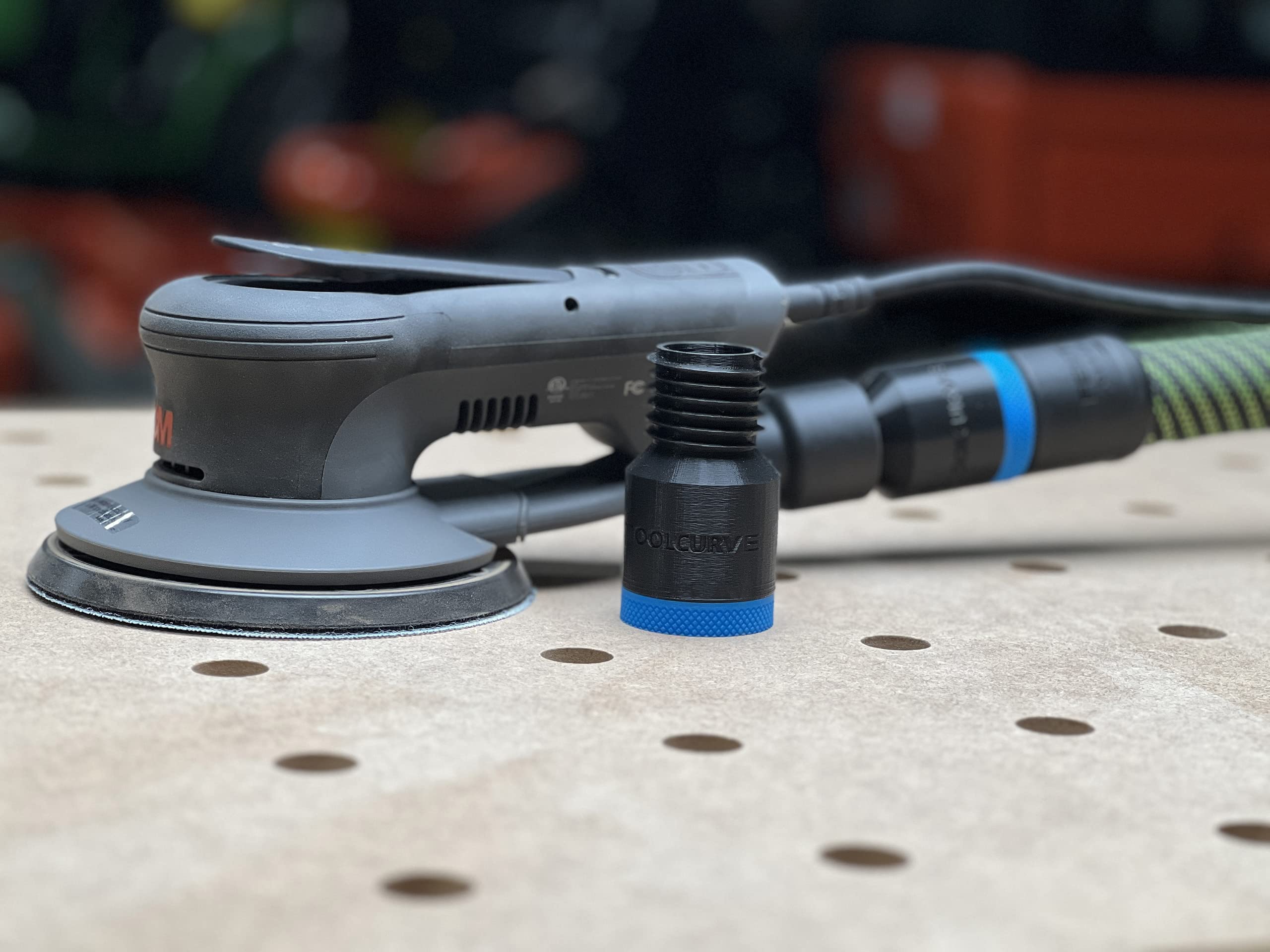 ToolCurve's Hose Adapter Compatible with Festool 27mm Hose to 3m Xtract Sander