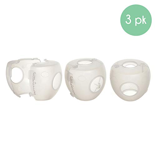 Little Chicks Baby Safety Door Knob Covers - 3 Count (Pack of 1)