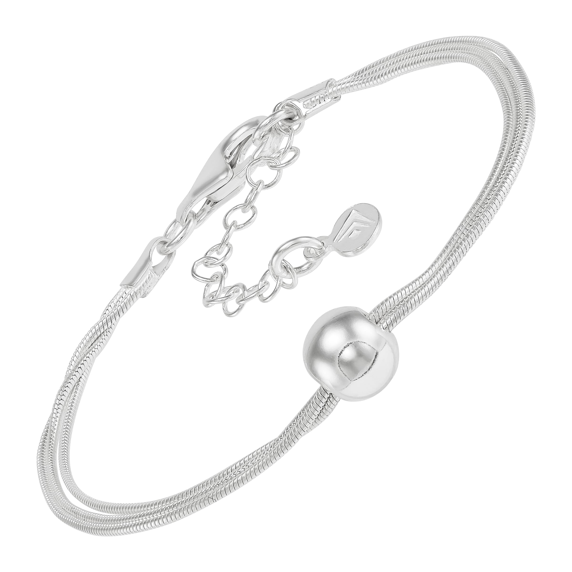 Silpada ‘Thoreau’ Sterling Silver Chain Bracelet, 6.5” + 1.5”