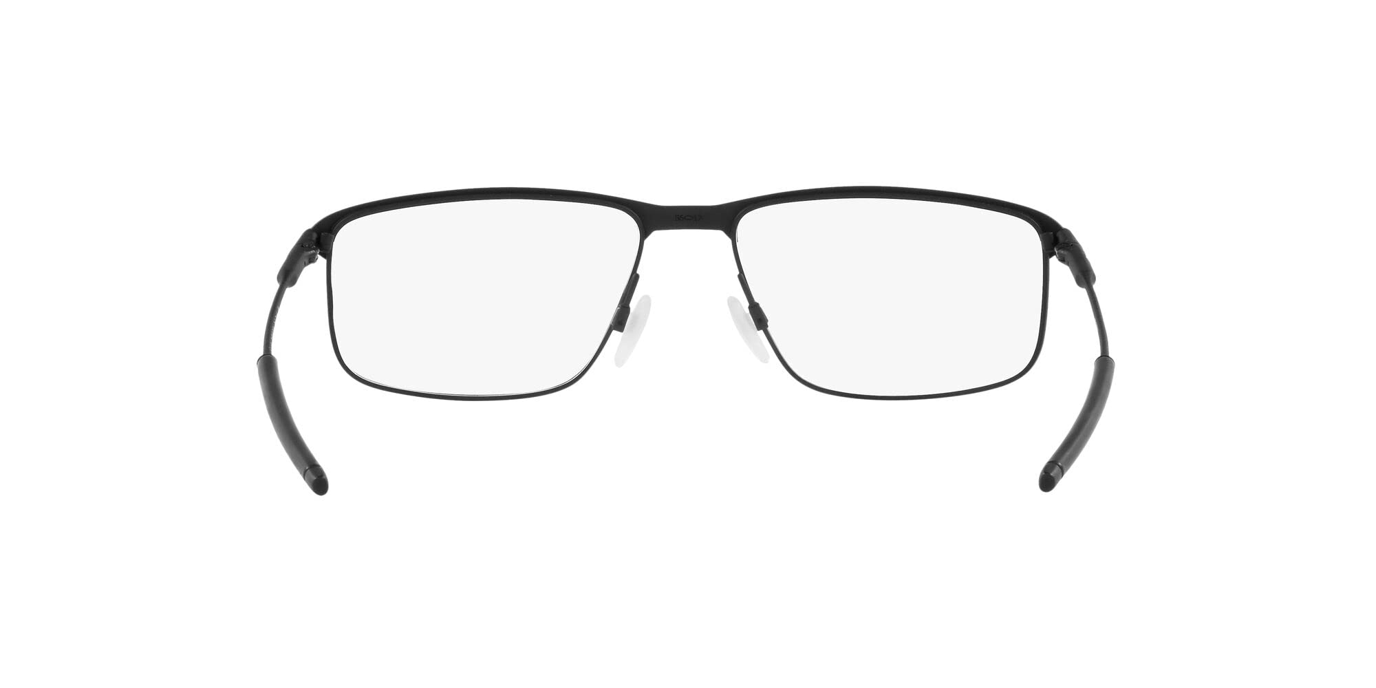 Oakley Men's Ox5019 Socket Ti Rectangular Prescription Eyewear Frames, Satin Black/Demo Lens, 54 mm