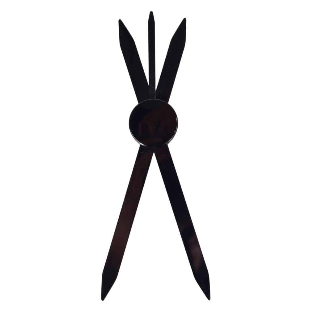 Microblading Compass Ruler Eyebrow Positioning Balance Tattoo Golden Ratio Ruler Measurement Stencil Tools (Black)