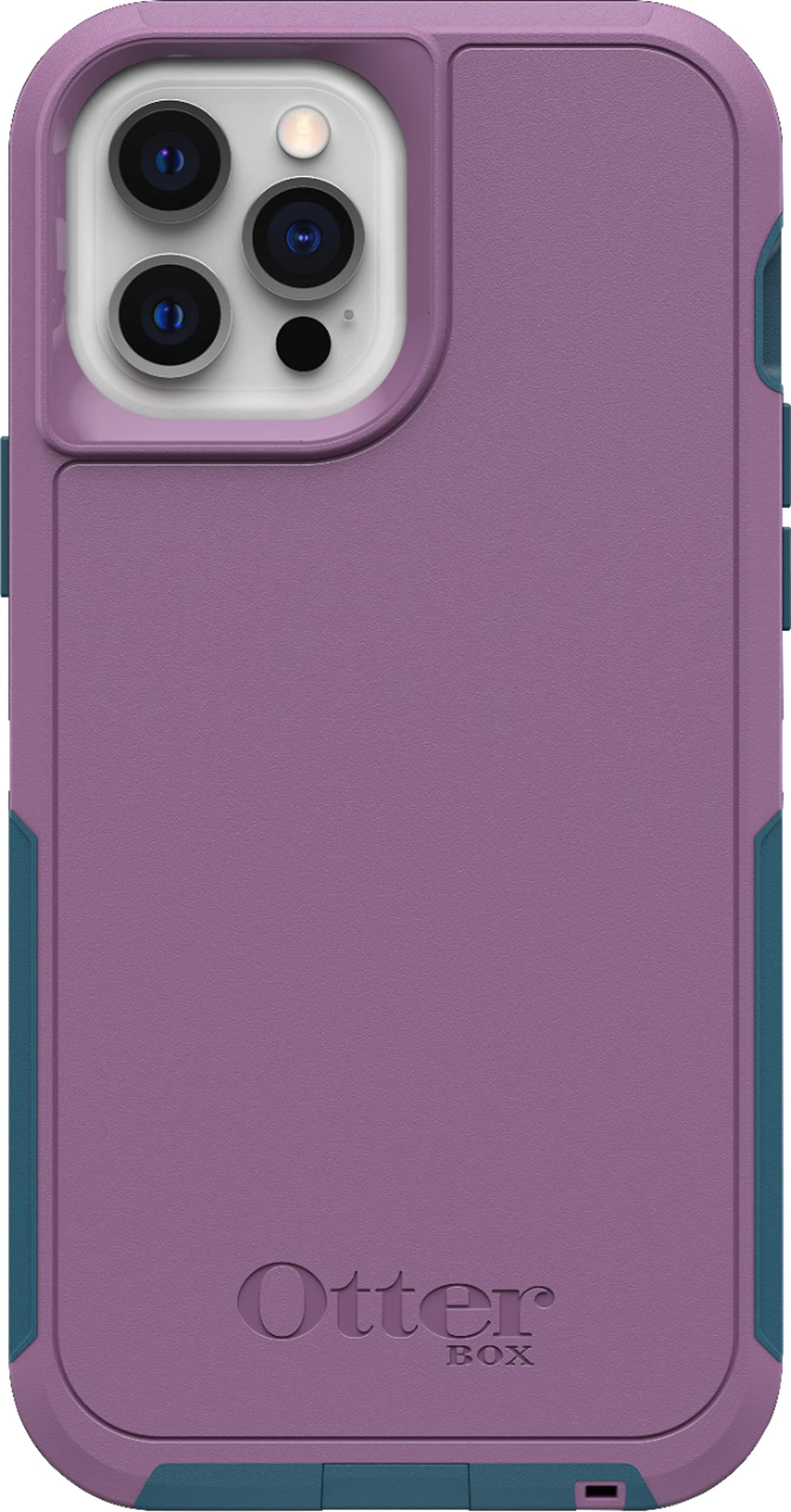 OtterBox iPhone 12 & 12 Pro (Holster available upon reqeust and not included) Defender Series XT Case - LAVENDER BLISS, screenless, rugged , snaps to MagSafe, lanyard attachment