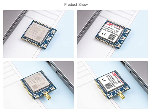 Waveshare SIM7600G-H 4G Communication Module, Multi-Band Support, Compatible with 4G/3G/2G, with GNSS Positioning-Pre-soldered Version