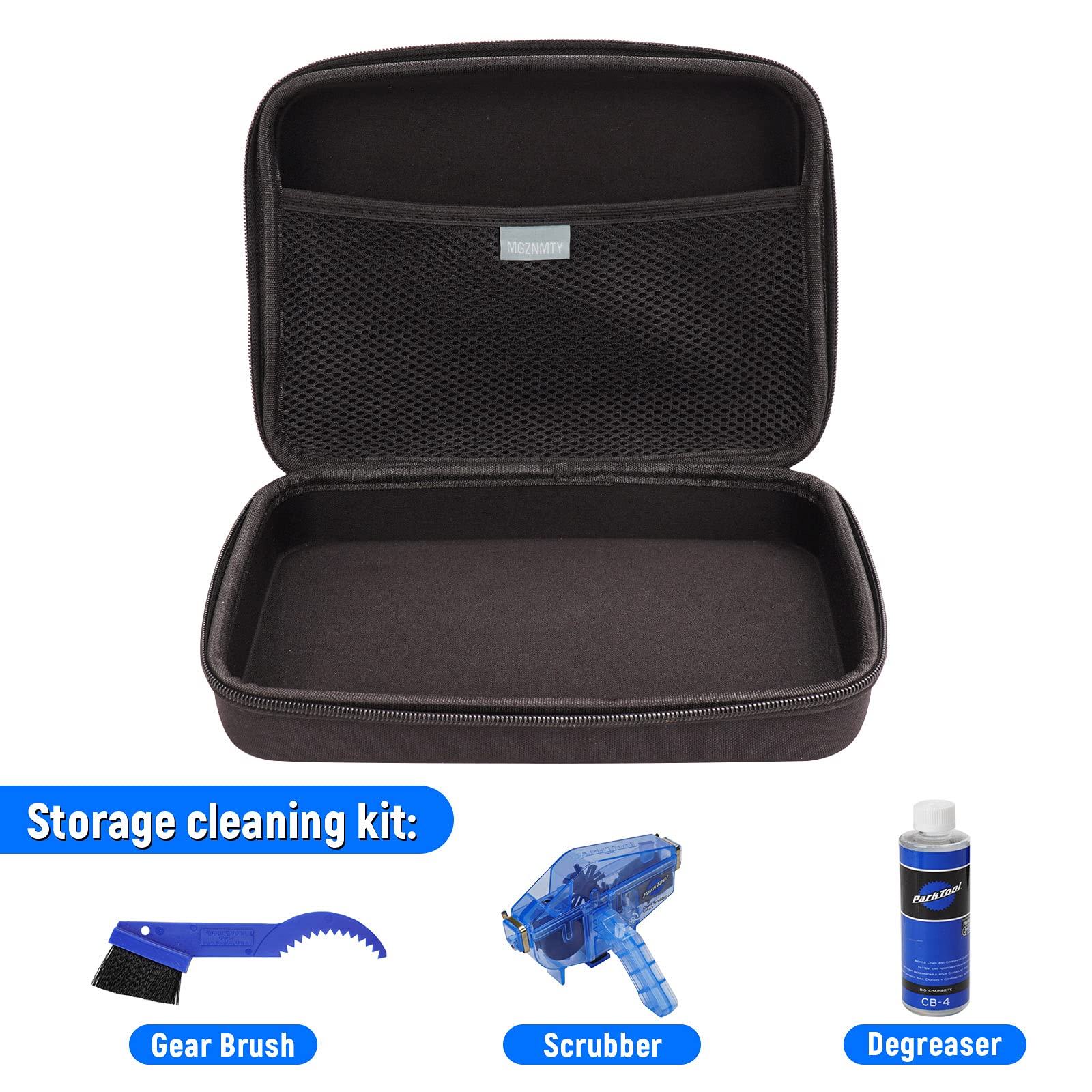 MGZNMTY Hard Travel Storage Case Compatible with Park Tool CG-2.4 Bike Chain Cleaner Kit (Only Case)