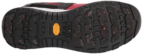 Propet Womens Visper Hiking Shoe, Red, 10 XX-Wide US
