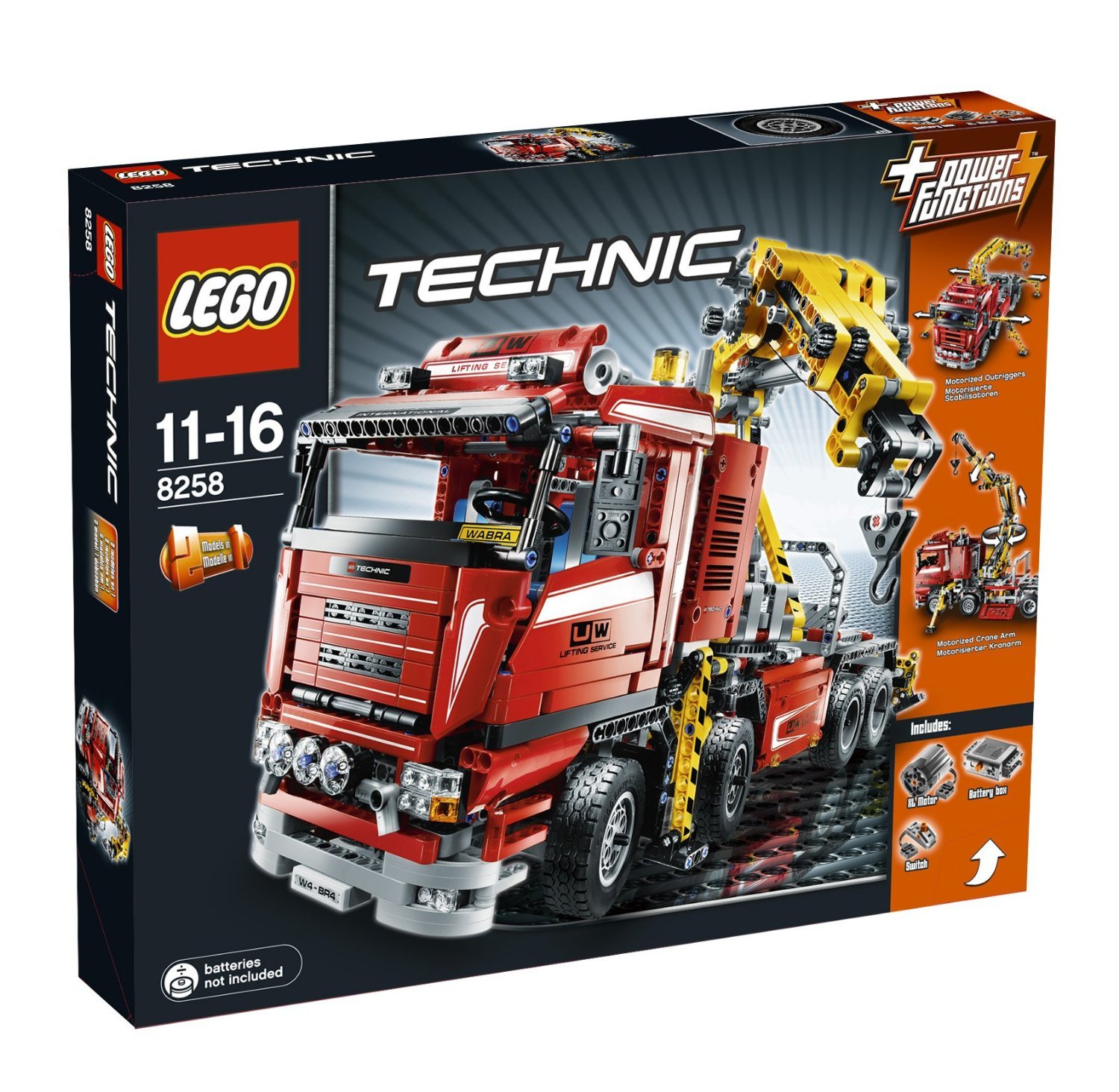 LEGO Technic Crane Truck 8258