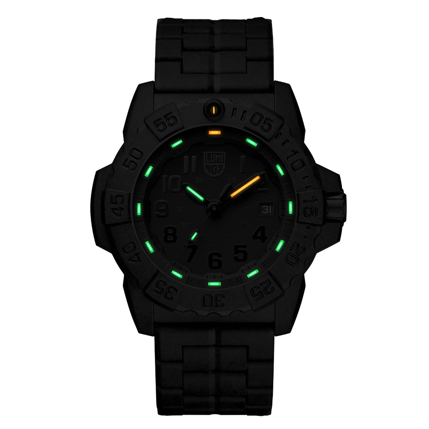 Luminox Men Year-Round New NavySEAL Carbon Compound 3500 Series Quartz Watch
