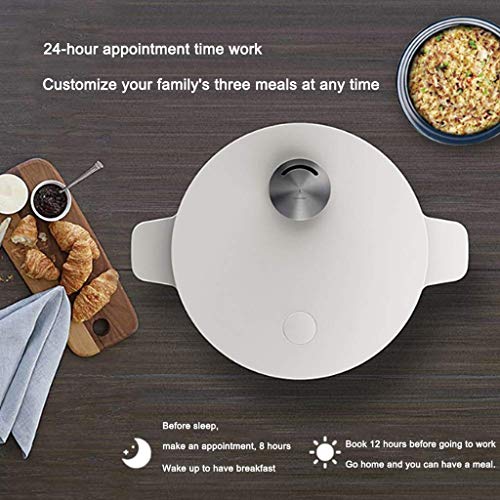 LMMDDP Digital Programmable Multi 2L Slow Cooker Steamer Sauté Yogurt Maker Stewpot with 24 Hours Delay Timer Electric Nonstick Rice Cooker