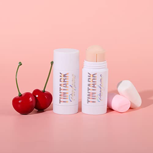 Tintark Solid Perfume Stick, Fragrance Perfumes Bar for Women, Natural & Safe Ingredients, Long Lasting Fresh, Peony Perfume