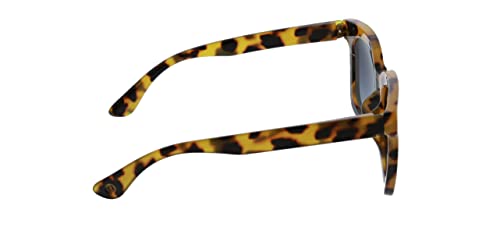 Peepers by PeeperSpecs Women's Weekender Round Polarized Sunglasses-No Correction, Tokyo Tortoise, 46 mm