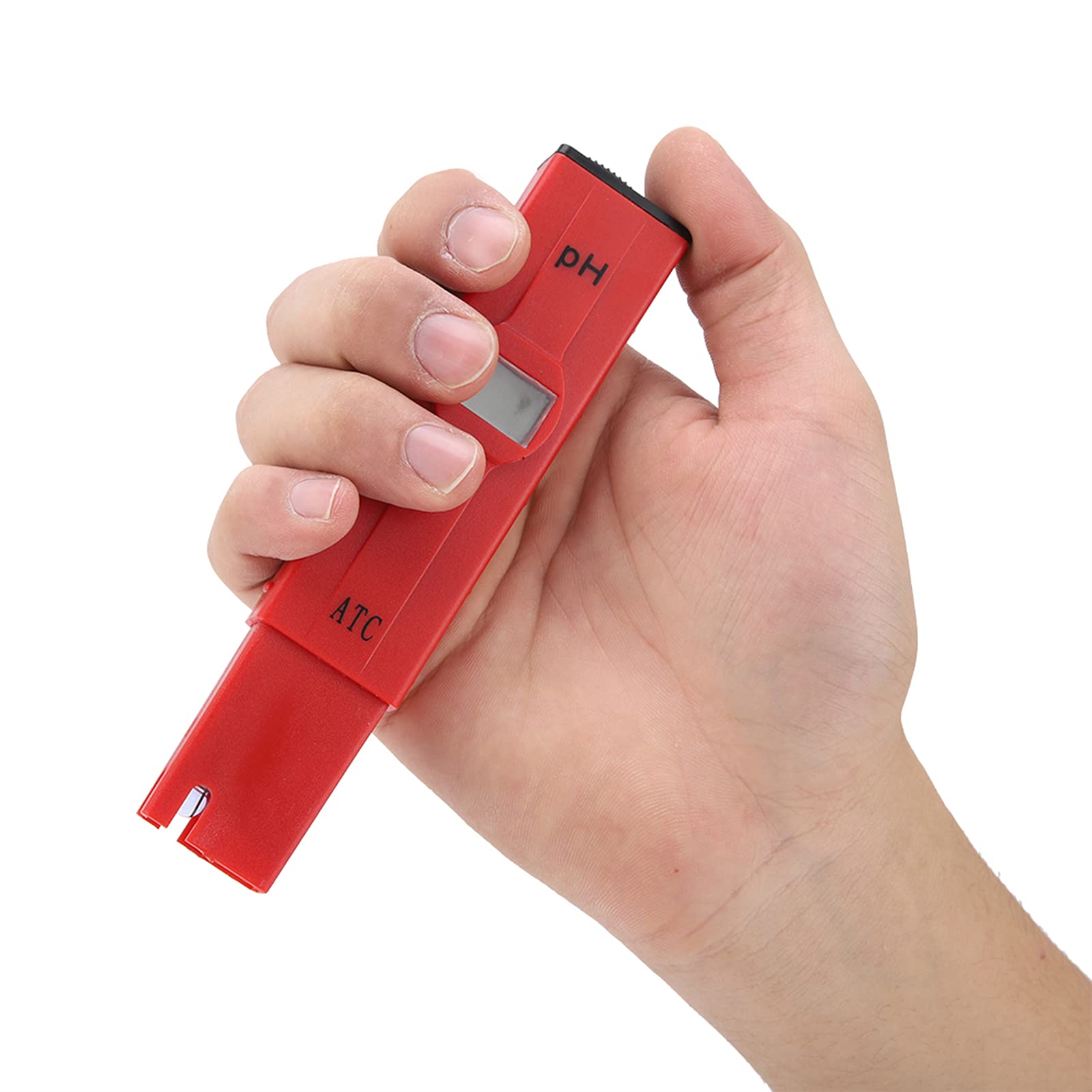 Zerodis Horticulture Garden Tools, Food Beverage Ph Tester Aquarium Pool Water Quality Testing Pen Meter Portable LCD Digital
