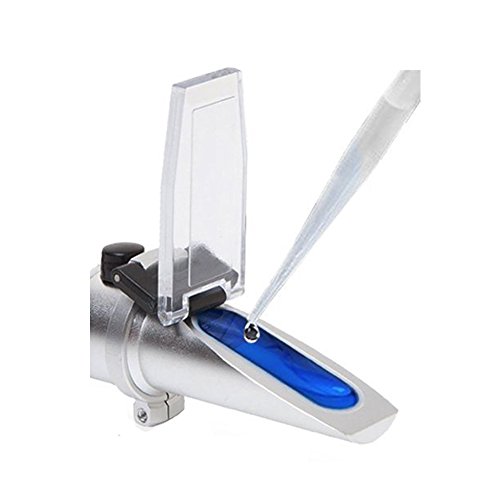 TRZ Refractometer Honey 10-32% Water Honey 58-90% Brix Sugar Baume for Beekeeping, Honey, Condensed Milk, Sugar Syrup, Fruit jam, Hamh Optics&Tools