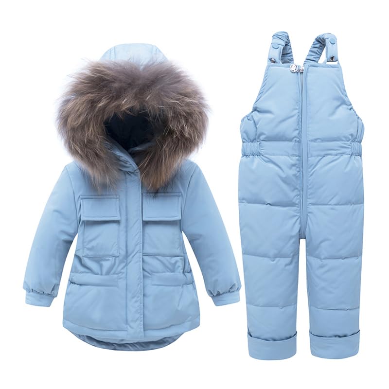 WESIDOM Baby Boys Girls Snowsuit,Toddler Winter Outfit Sets