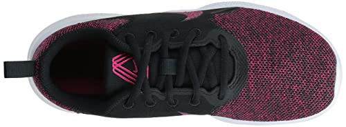 NIKE Women's WMNS Flex Experience RN 10 Running Shoe, Black Fireberry Dk Smoke Grey Iron Grey, 8