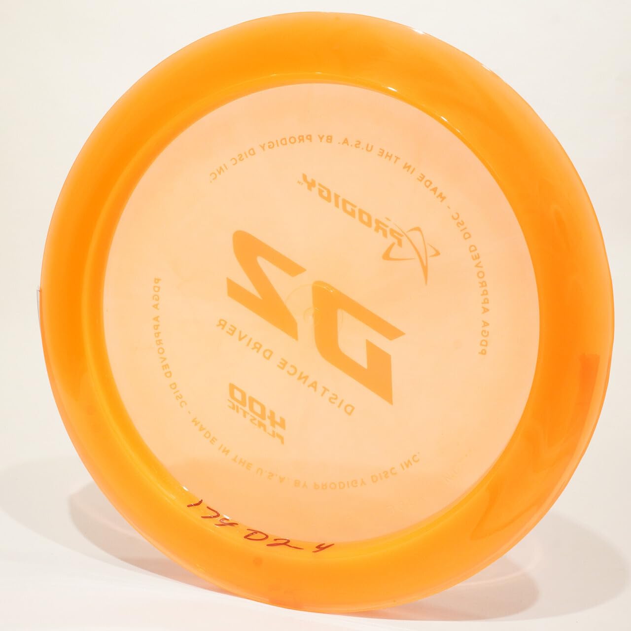 Prodigy D2 (400G Plastic) Distance Driver Golf Disc, Pick Weight/Color [Stamp & Exact Color May Vary] Pink 173-174 Grams