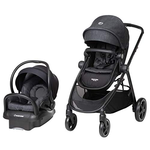 Maxi-Cosi Zelia Max 5-in-1 Modular Travel System, Nomad Black
