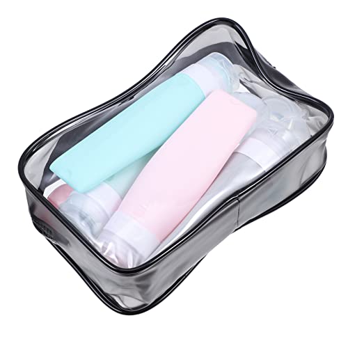 Travel Bottles Set 1 Set Cosmetic Toiletry Containers for Shampoo, Lotion Soap, Shampoo Liquids, Conditioner Travel Size Refillable Squeezable Portable Tubes