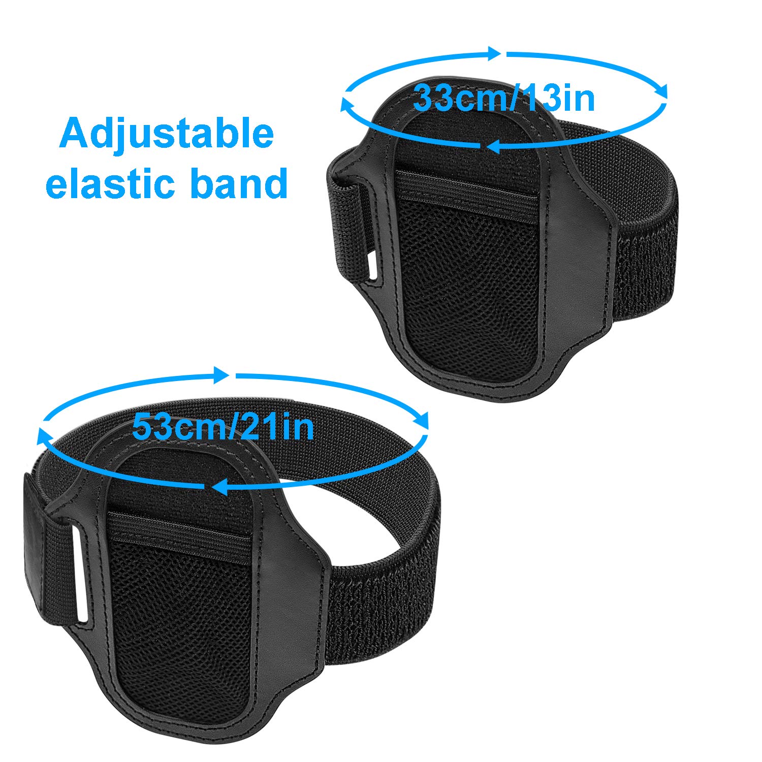 Leg Band Strap for Nintendo Switch/Switch OLED Ring Fit Adventure Game/Switch Sports Play Soccer 2022, Adjustable Elastic Sport Movement Leg Band- 2 Pack