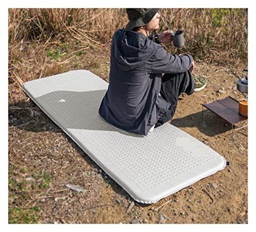 SMKOOP Ultra Light Sponge Automatic Inflatable Sleeping Pad High Elasticity Outdoor Portable Camping Tent Moisture-Proof Pad