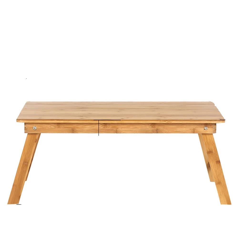 LMMDDP Folding Laptop Table Stand for Bed, Portable Lap Desk Breakfast Tray for Sofa Couch Floor, Height Adjustable Tablet Reading Drawing Table, Standing Desk Computer Riser, Outdoor Camping Table