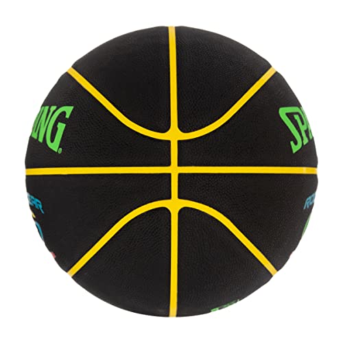Spalding Rookie Gear® Black Youth Indoor-Outdoor Basketball 27.5"