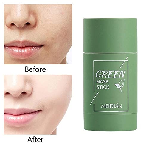 Weybohu 2Pcs Oneews Green Tea Mask Stick, Atheniz Blackhead Remover, Lumina Lure Poreless Green Tea Mask Stick Blackhead Remover, Poreless Deep Cleanse Mask Stick