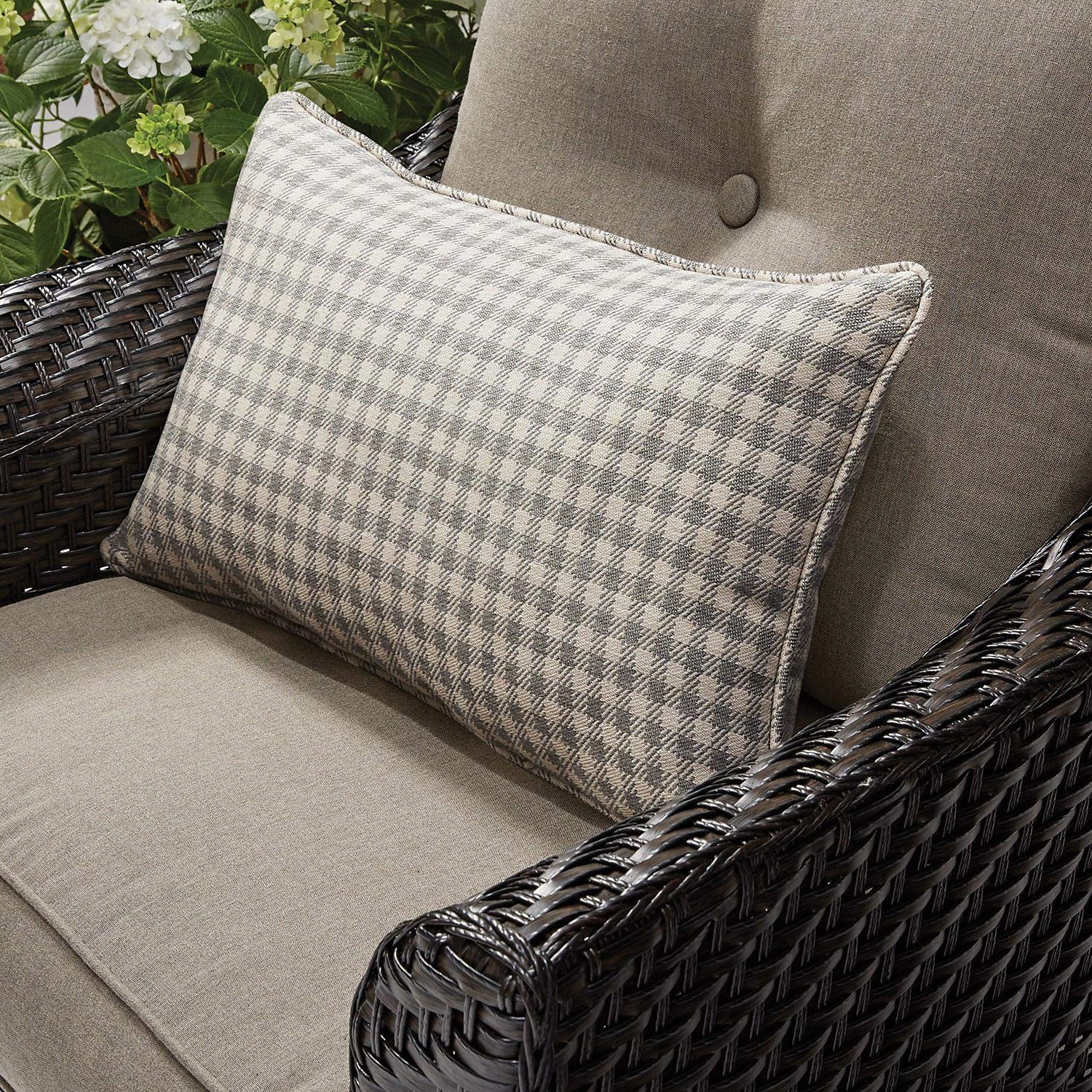 Mark Agio Member's Heritage 5-Piece Outdoor Fire Pit Chat Set with Sunbrella Fabric